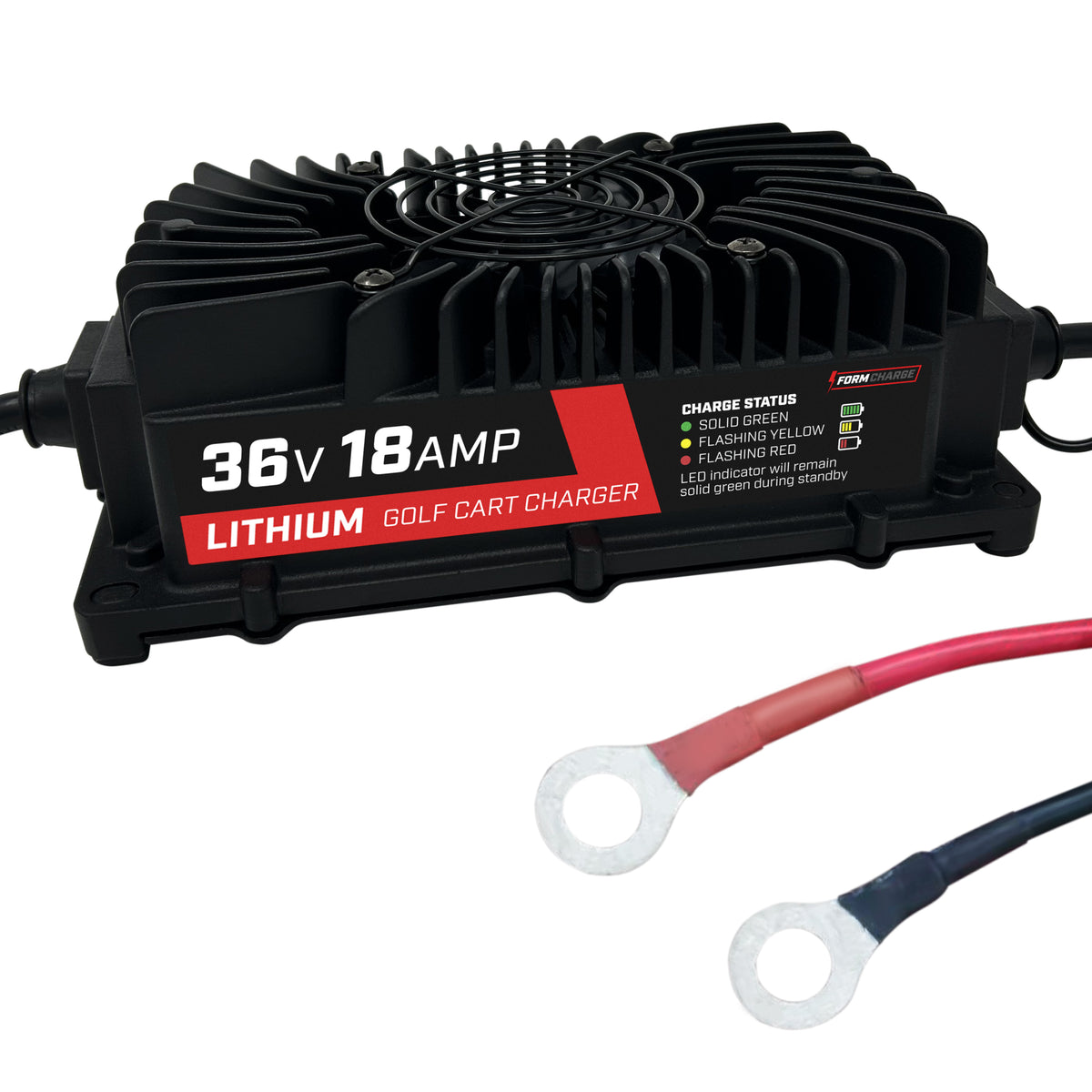 (Pro) FORM 18 AMP Lithium Onboard Battery Charger for 36 Volt Golf Car ...